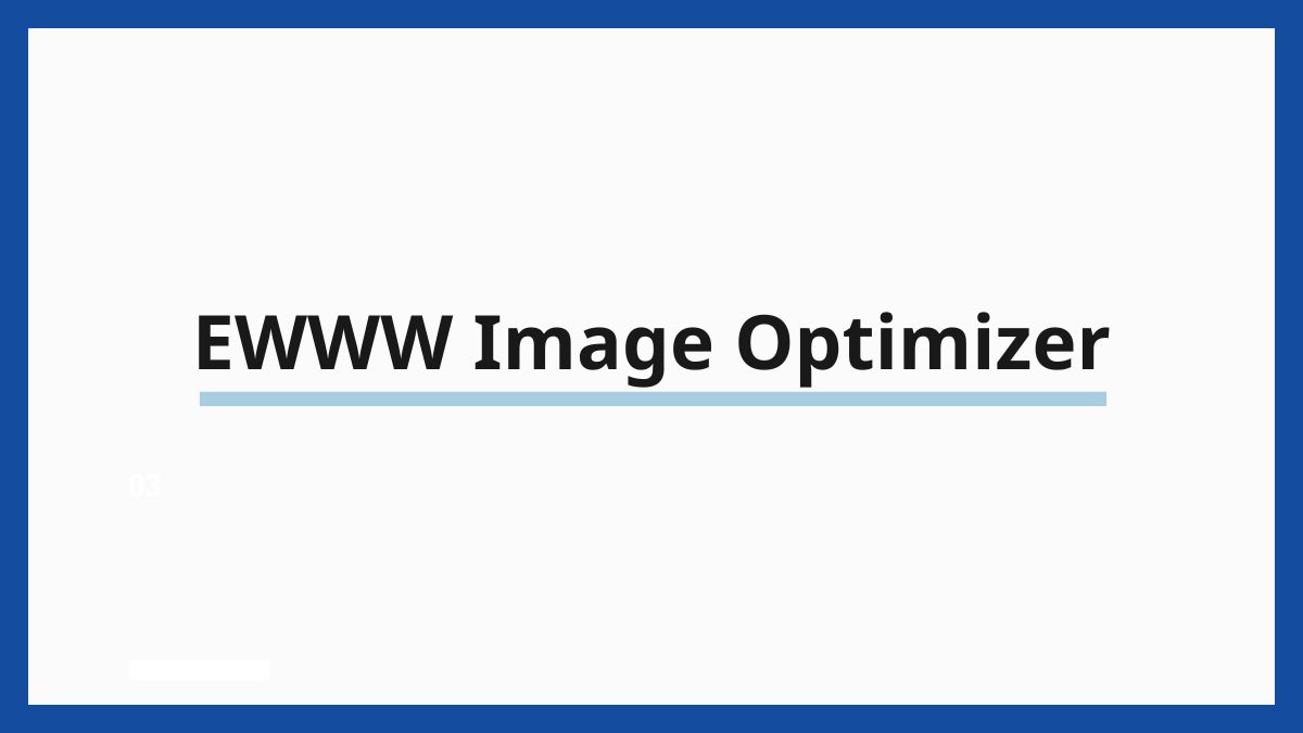 【初心者向け】EWWW Image Optimizerの使い方を完全ガイド | Tomu Blog.